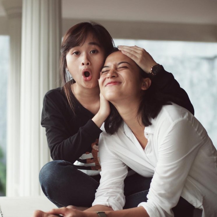 Kedekatan Putri Marino dan Gritte Agatha bak Saudara Kandung