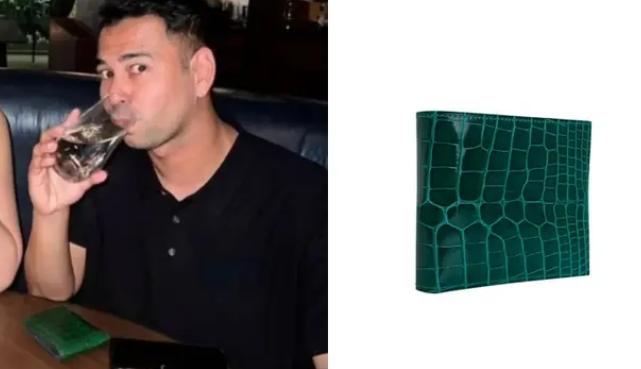 Dompet Hijau Cetar Raffi Ahmad Harganya Bisa Buat Beli Mobil LCGC ...
